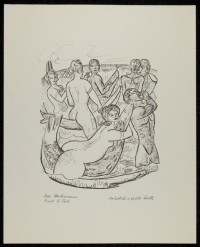 Walpurgisnacht. Doriden im Chor an Nereus vorbeiziehend :: Freies ...