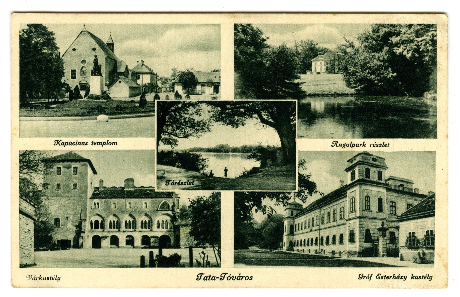 Képeslap :: Kuny Domokos Múzeum :: MúzeumDigitár:Komárom-Esztergom