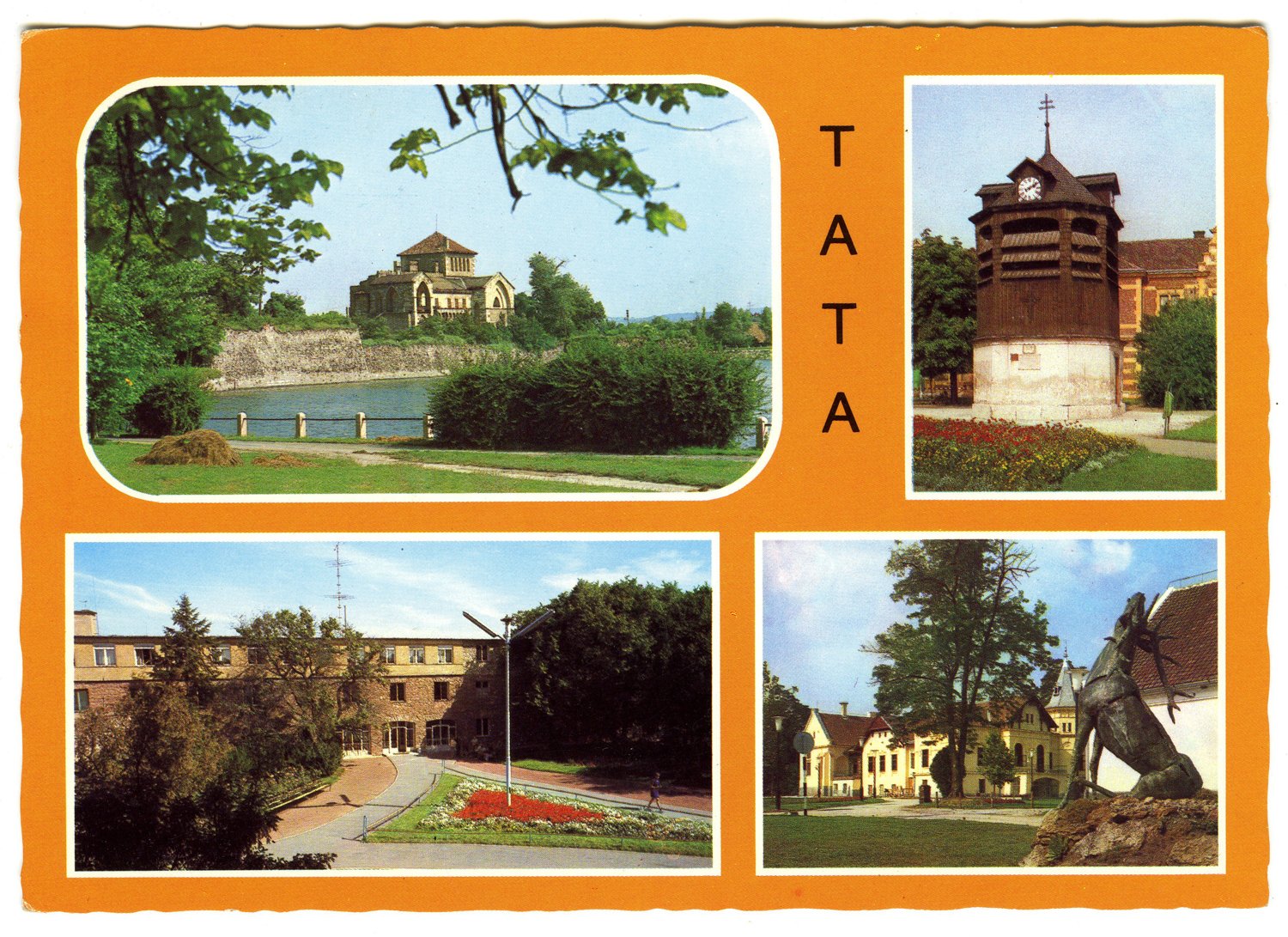 Képeslap :: Kuny Domokos Múzeum :: MúzeumDigitár:Komárom-Esztergom