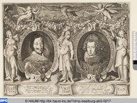 Ferdinand III. und Maria Anna, Kaiser und Kaiserin des römisch ...