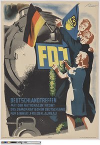 Deutschlandtreffen / mit der Nationalen Front / des Demokratischen ...