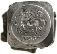 Becker, Carl Wilhelm: Tarent (Oberstempel) :: Münzkabinett :: museum ...