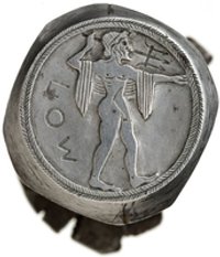 Becker, Carl Wilhelm: Poseidonia (Oberstempel) :: Münzkabinett ...